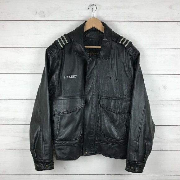 Vintage | Jackets & Coats | Perrone Aviation Leather Jacket | Poshmark